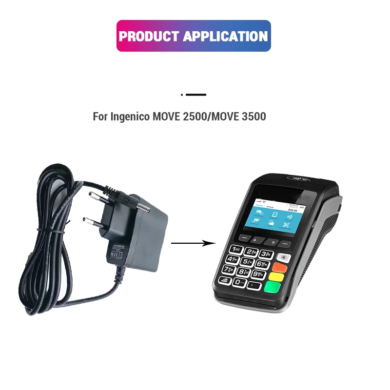 5V 2A Replacement Charger for Ingenico Payment Terminals - Durable ...