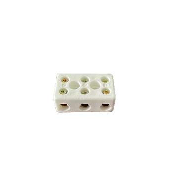 High Temperature Electric Ceramic Terminal Blocks 230v 600v Ceramic ...