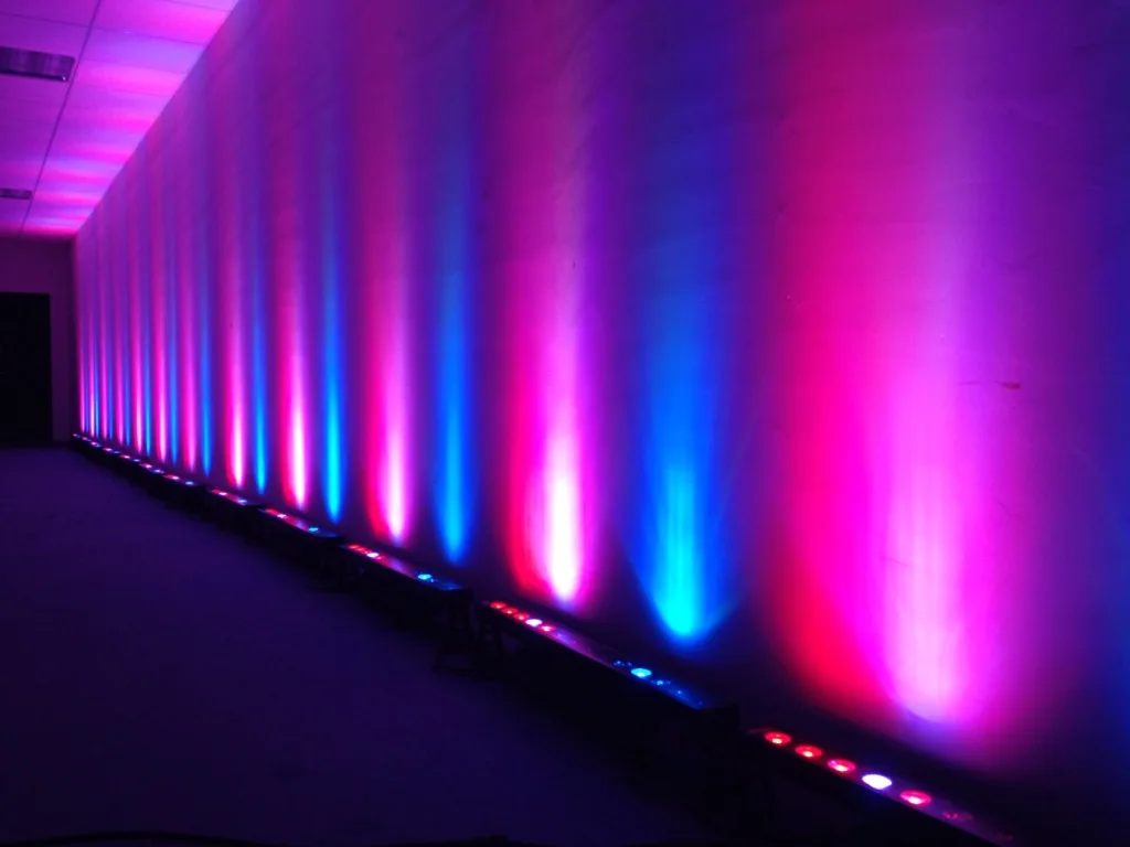 18x18w RGBWAUV LED Matrix Light - Perfect for DJ Bar Spotlights