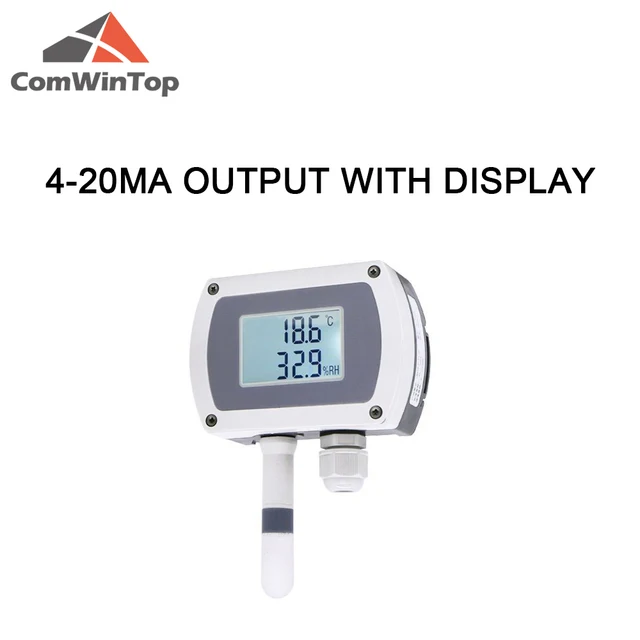 4-20ma RS485 Wall-Mounted Air Temperature Humidity Transmitter