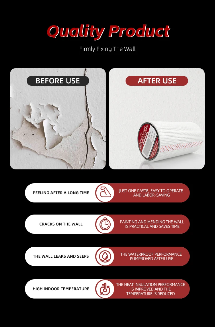 Self-adhesive Fiberglass Drywall Joint Mesh Tape,Fiber Mesh Crack Patch ...