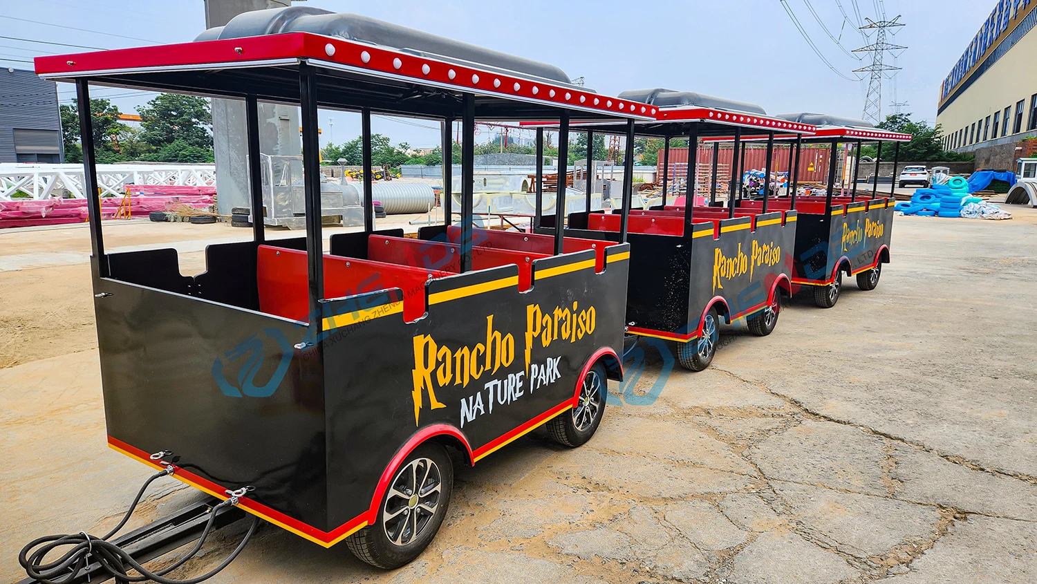 Amusement Facilities Sightseeing Electric Train Custom-shaped ...