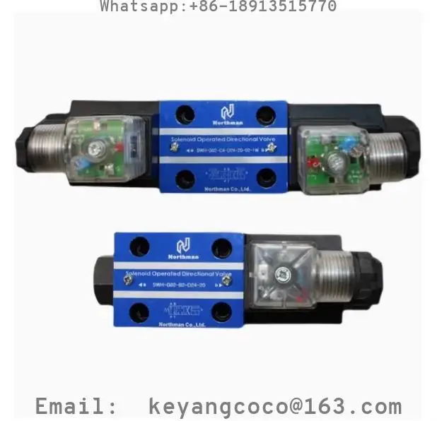 Northman Solenoid Valve SWH-G02-B2-D24-20 SWH-G02-B2-A240-20 /B2-A220 ...