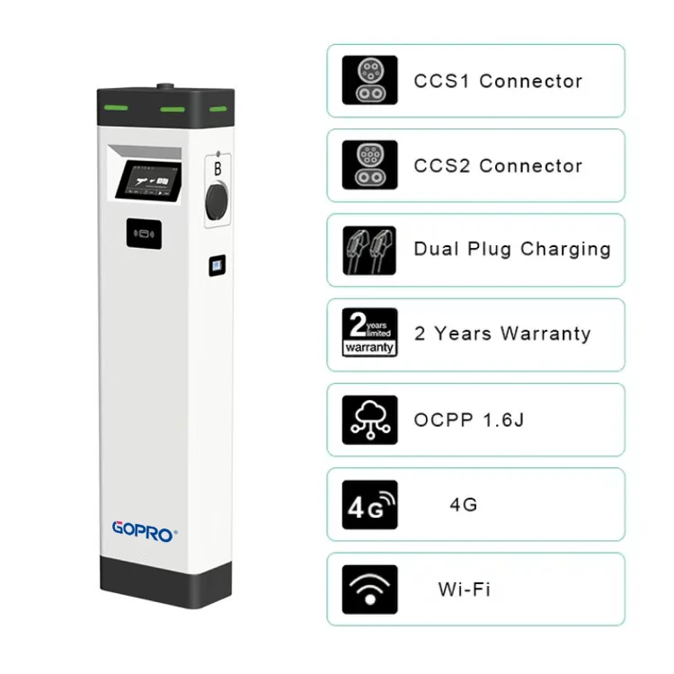 160kw Ev Car Power Bank Floor Mounted Ac Fast Ev Charging Stations ...