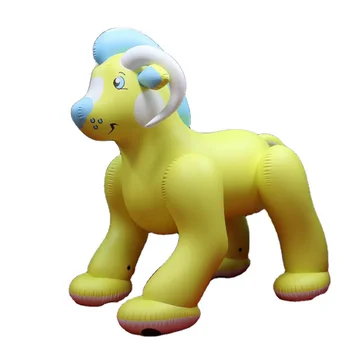 Standing Lovely Custom Giant Inflatable Pool Water Toys Lion Animal ...