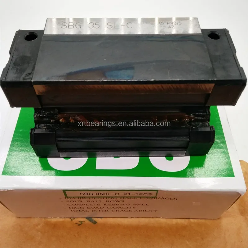 SBC Linear Guide Rail Block SBG35SL-C-K1 - High Rigidity