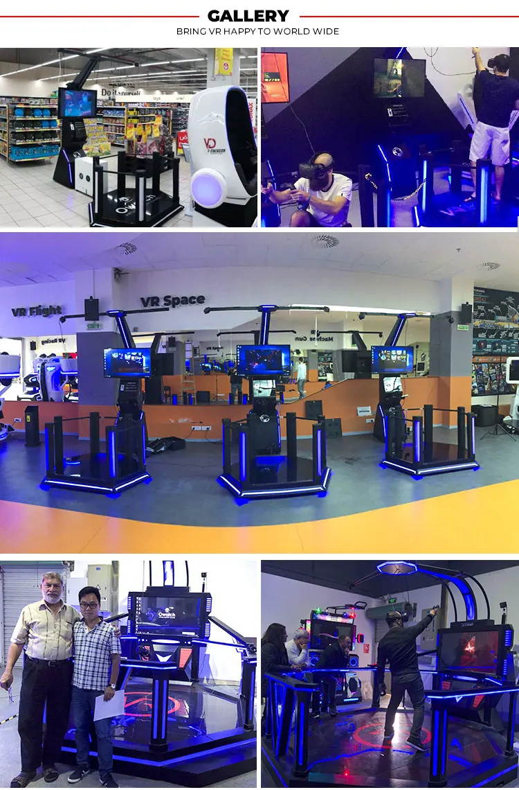 Htc Vive Game Walking Standing Vr Shooting Simulator Infinite Walking ...