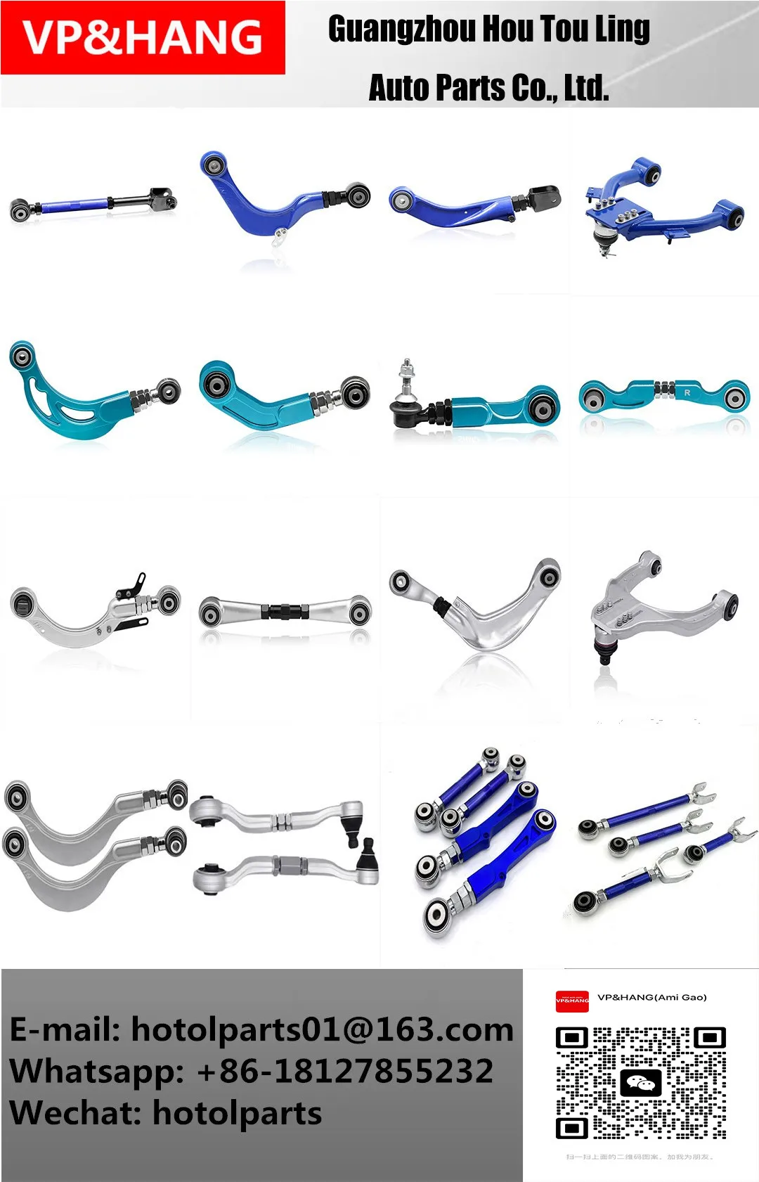 Suspension System Rear Wheel Camber Angle Adjustable Arm Control Arm ...