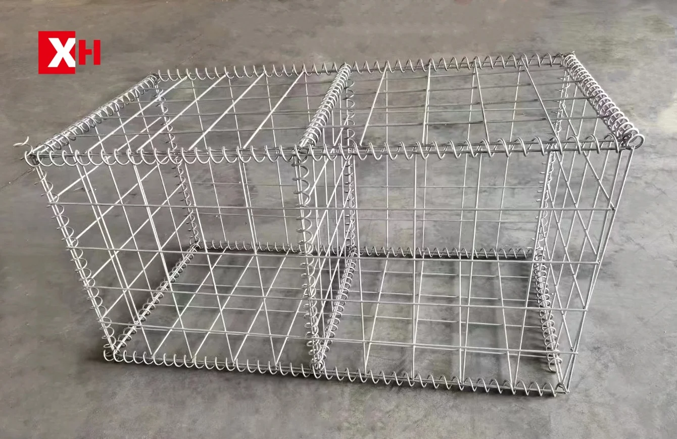 China Factory Galvanized Welded Rock Gabion Basket Garden Beautiful ...