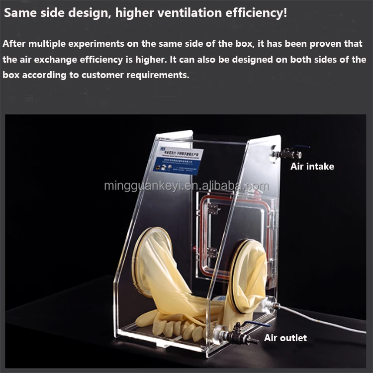 Acrylic Glove Box - Dust-Free Anaerobic Operation Box