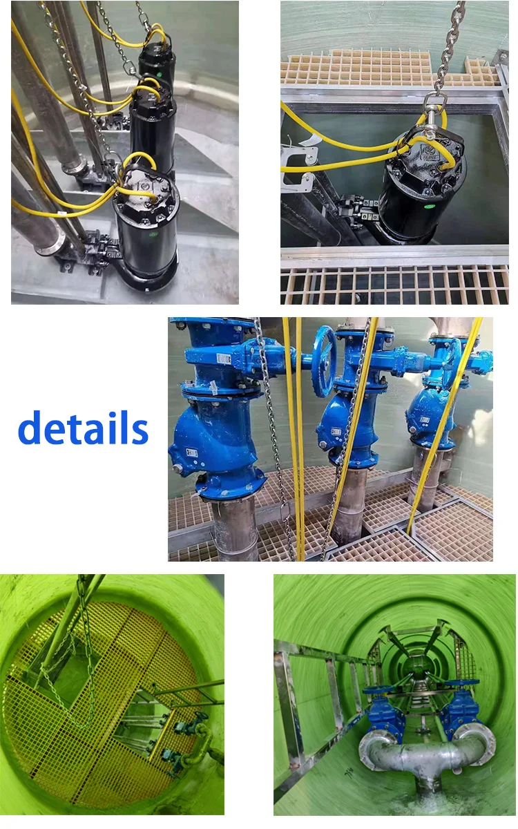 Grp Water Lifted Intelligent Integrated Prefabricated Pumping Sewage ...