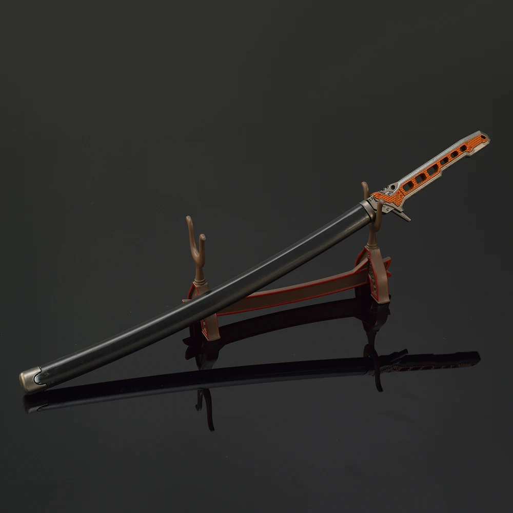 Cyberpunk 2077 Game Weapon Model Katana Weapon Model 26cm Toy Zinc ...