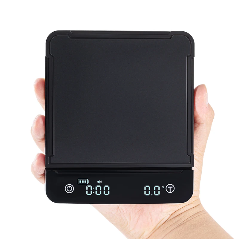 3kg waterproof coffee scale USB charging weighing coffee scales with ...