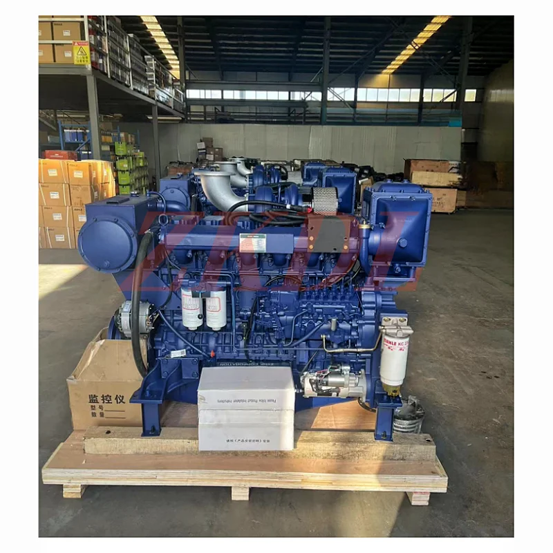 6-cylinder 500HP Marine Diesel Engine - Inboard Position