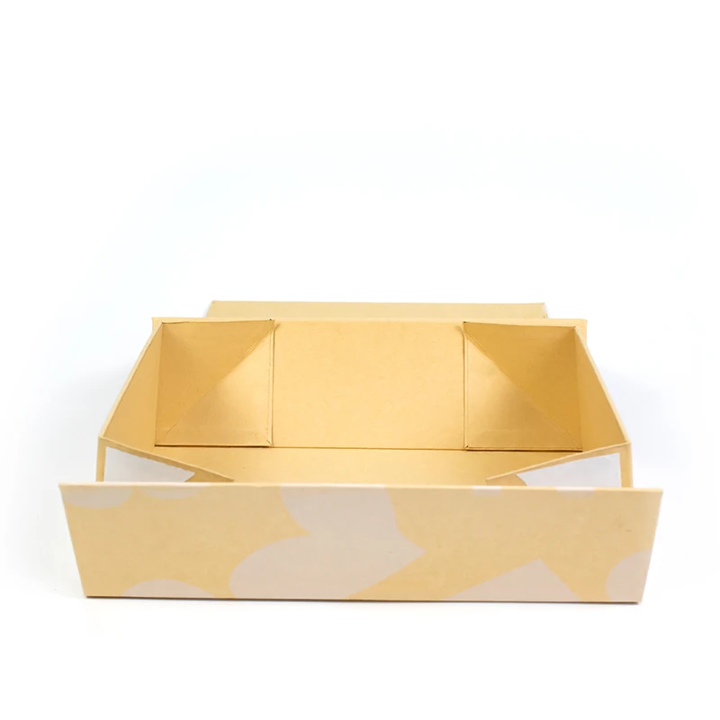 Large Yellow Cardboard Paper Folding Packaging Rigid Magnetic Closure ...