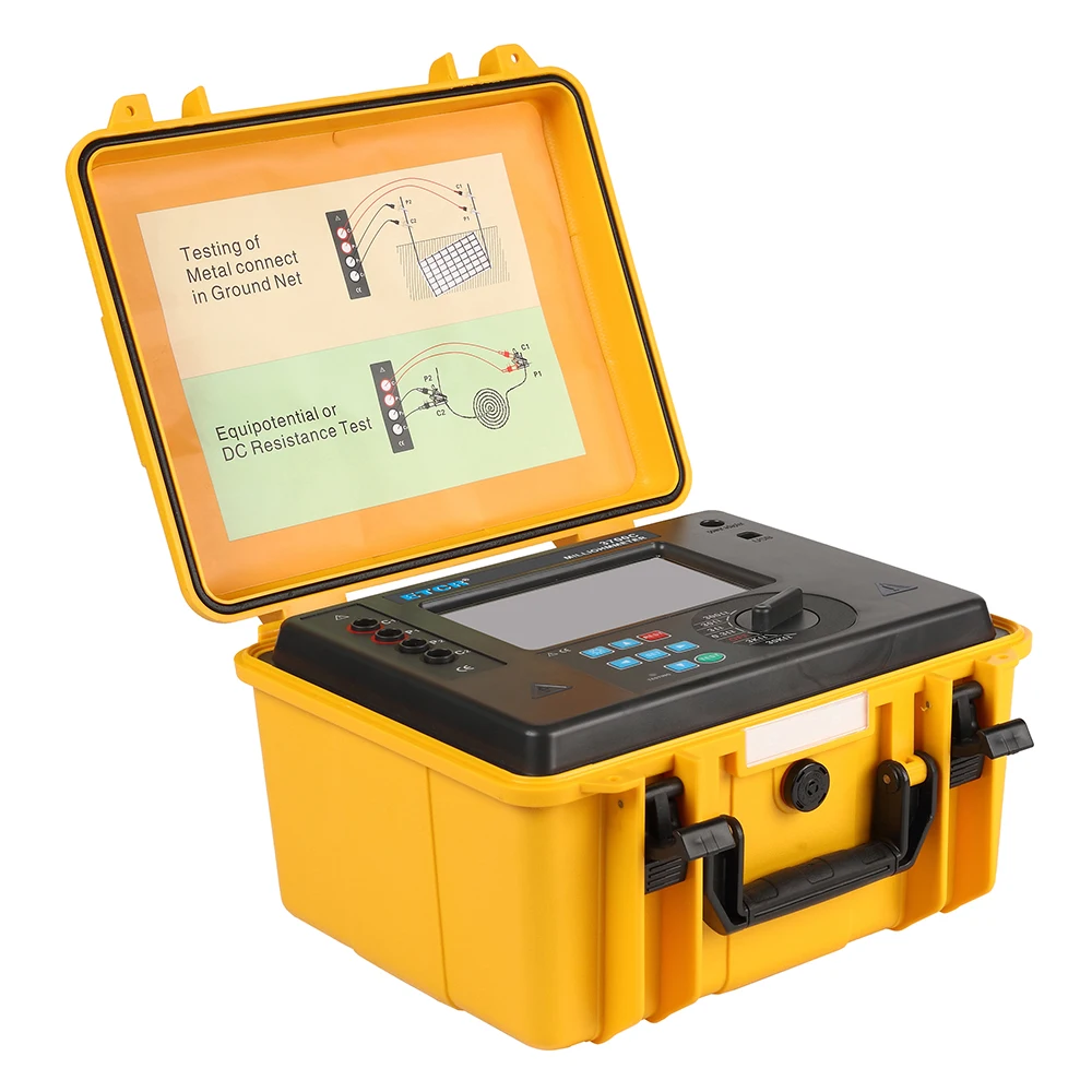 ETCR3700C Intelligent Equipotential Tester Handheld Winding Dc Low ...