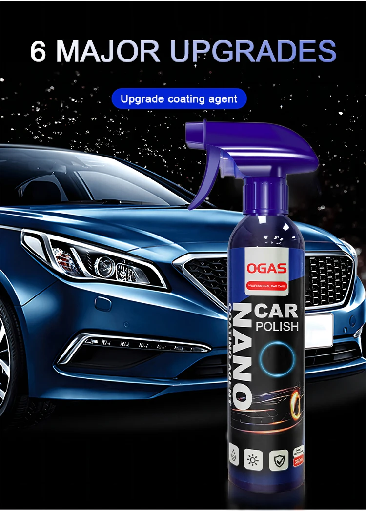 200ml H9 OGAS Car Polish - Nano Ceramic Coating Spray