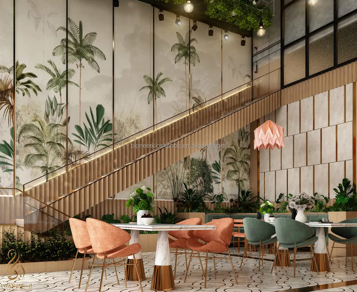 Modern Cafeteria Furnitures - Stylish & Functional