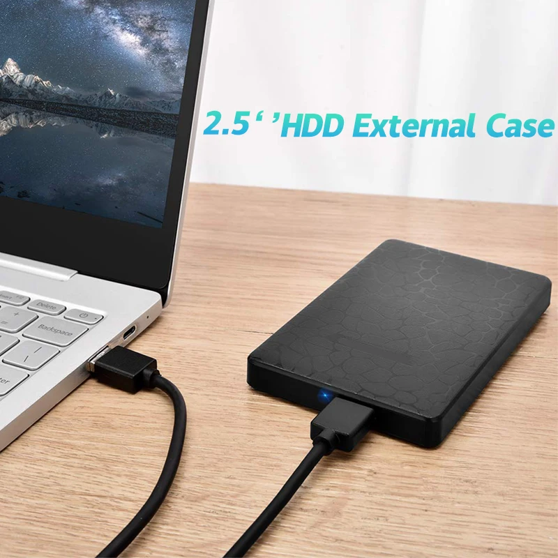 Hdd Case 2.5 Sata to Usb 3.0 Adapter Hard Drive Enclosure for Ssd Disk ...