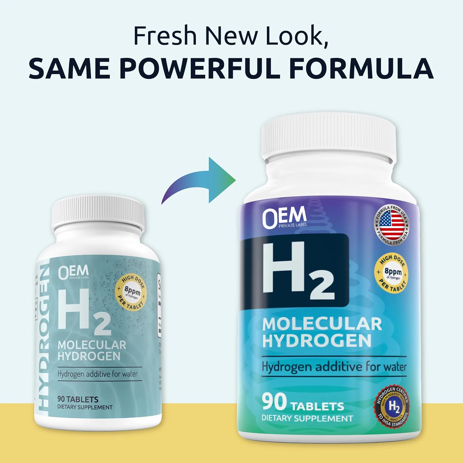 OEM Hydrogen Water Tablets - Enhance Immunity & Antioxidants