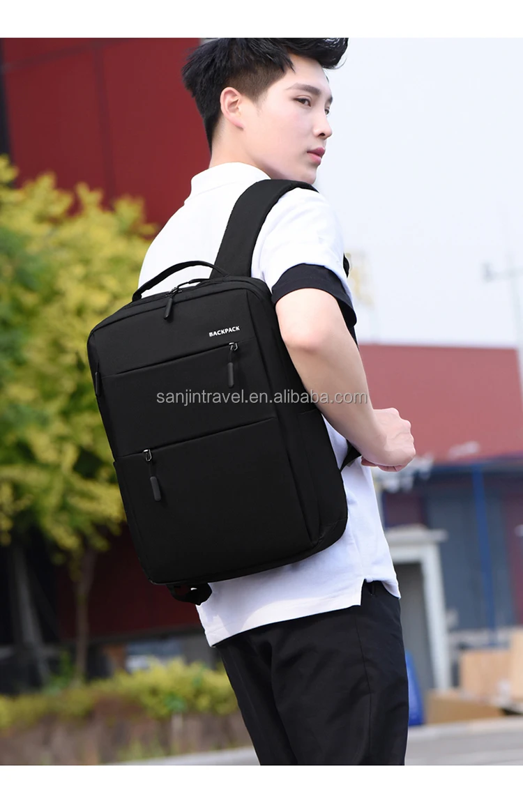 Funky Laptop Bags for Teen - Fashion Grey Waterproof Backpack