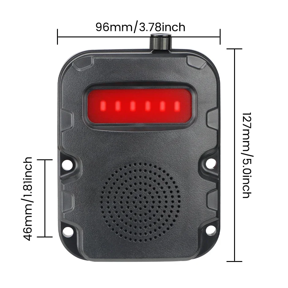 Greenyi Volume Adjustable Blind Spot Radar BSD Alarm