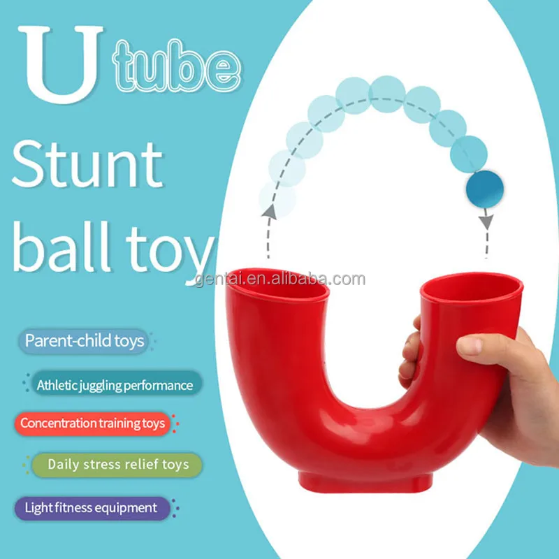 Pindaloo U-Tubes Juggling Skill Game Toy - Develop Motor Skills & Fun ...