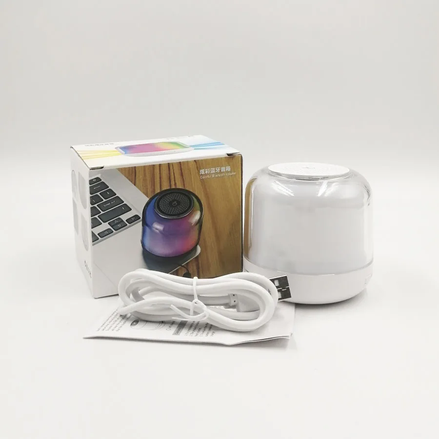 Multifunctional Portable Wireless Bluetooth Speaker Touch Bedside Lamp ...