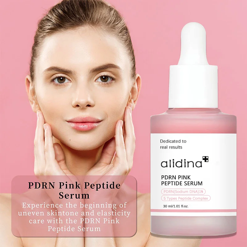 2025A Korean PDRN Pink Peptide Salmon DNA Glow Essence Peptide Niacinamide Whitening ...