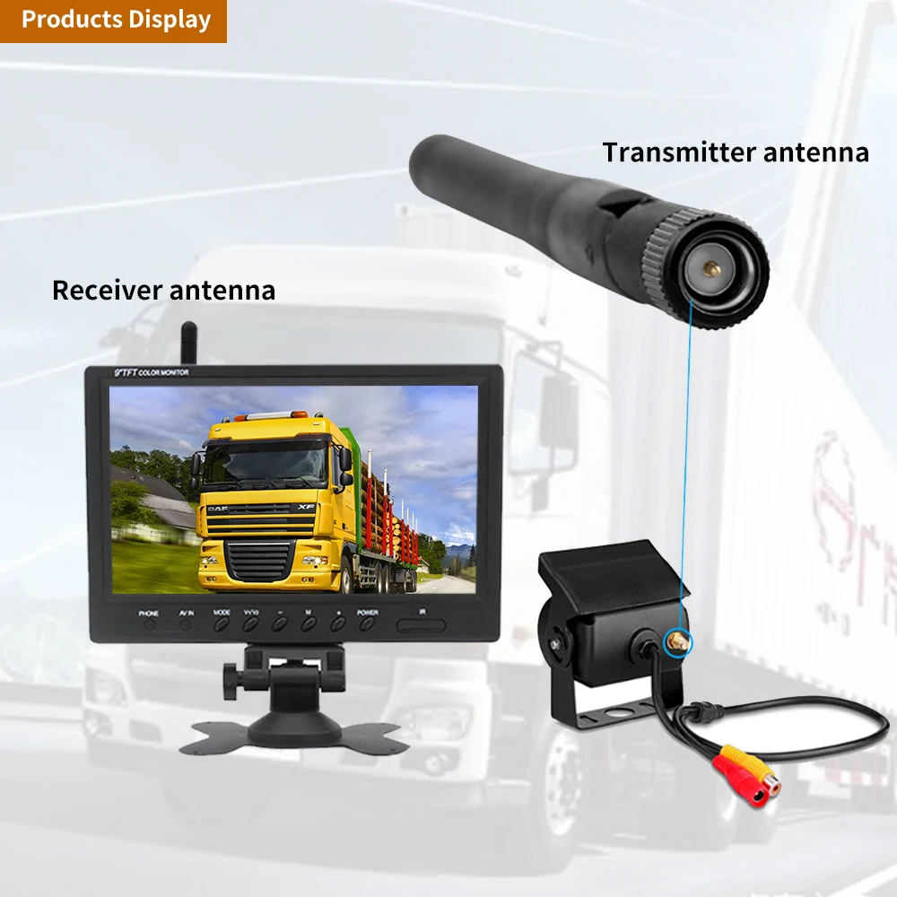 Wireless Reversing Camera Kit For Trucks And Buses With 2.4ghz Digital ...