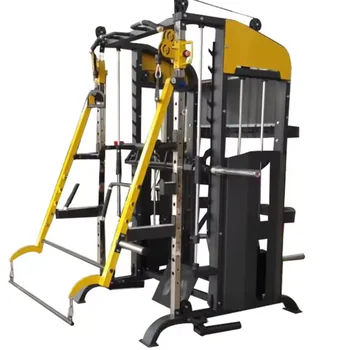 All In One Multi Functional Smith Machine Cable Crossover Power Squat ...