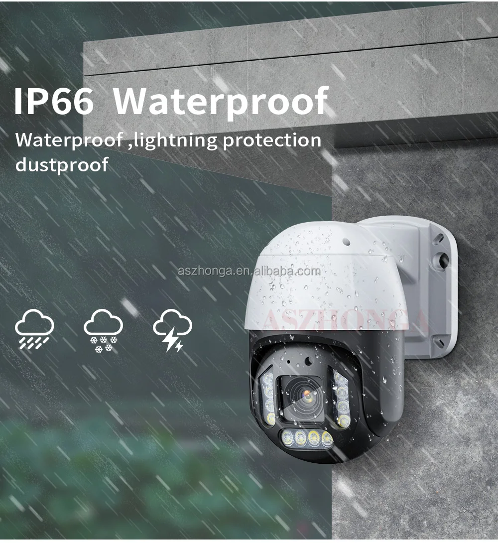 4k Hd 48v Poe Security Ip Network Camera Outdoor 5x Zoom Ptz 4mp 8mp ...