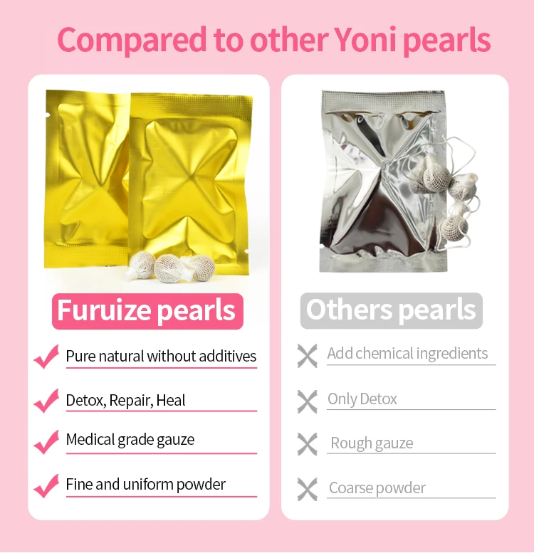 Wholesale Yoni Detox Pearls for Vaginal Care - Natural Herbal Cleanse ...