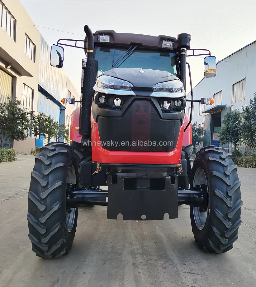 120hp 4 Wheel Drive Farm Tractor For Agriculture - Buy 4 Wheel Drive ...