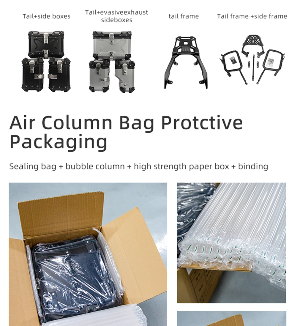 45L Universal Quick Release Top Case for Motorcycle Tail Boxes