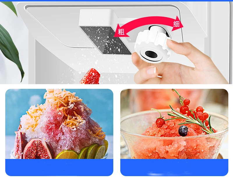 High-powered Automatic Smoothie Machine Commercial Snowflake Ice ...