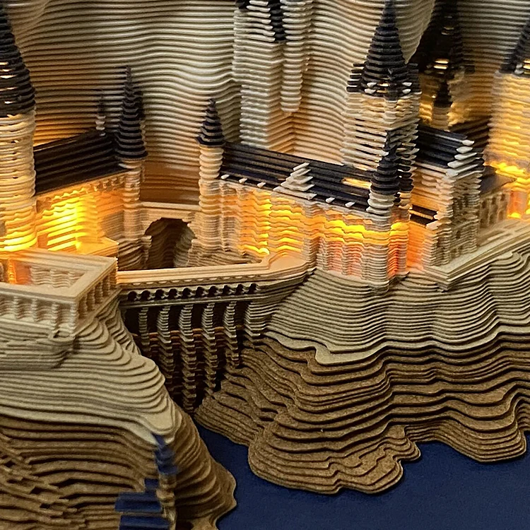 Personalized Harry Potter Hogwarts Castle Pen Holder