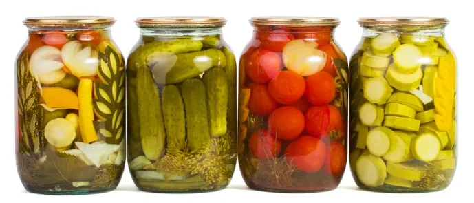Factory Vegetable Cucumber Carrot Chill Pickles Making Jar Packing Tin ...