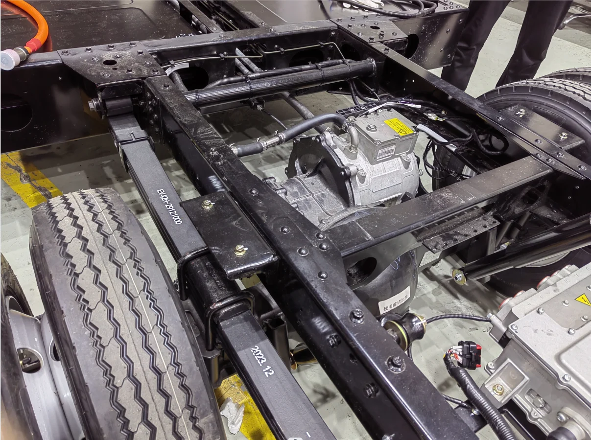 Brogen Ev Chassis Cargo New Ev Project 5.8ton 6m Truck Electric Chassis ...