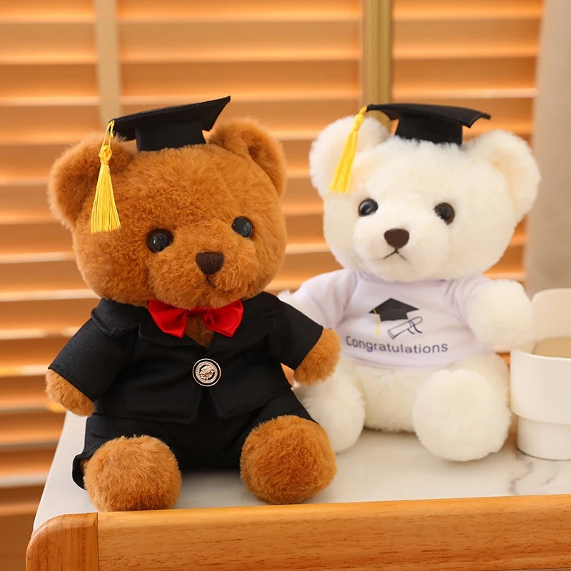 Custom Graduation Plush Bear Plush Toy Graduation Gifts Souvenir ...