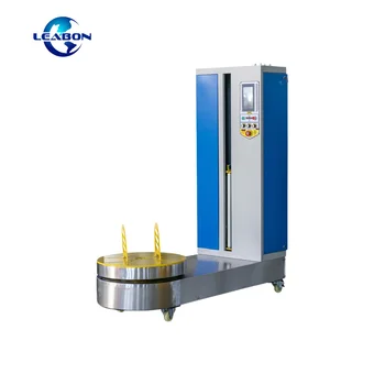 High Safety Level Vertical Packaging Luggage Wrapping Equipment ...