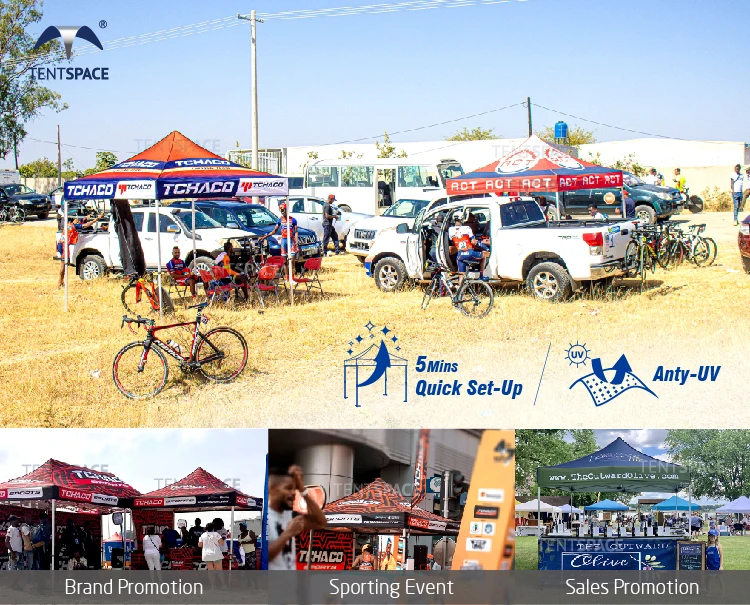 20ft Outdoor Exhibition Advertising Logo 600D Fabric Canopy Gazebo ...