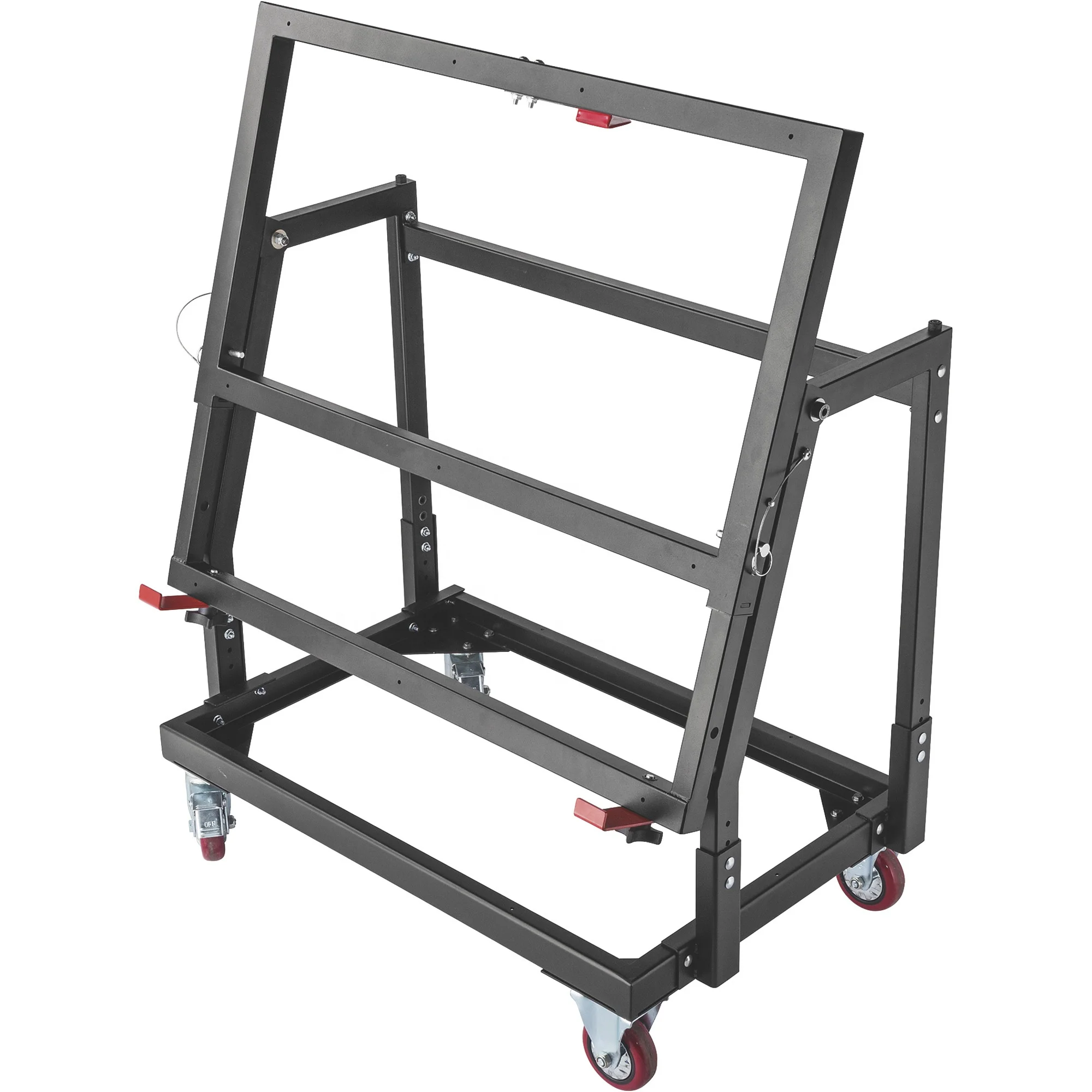 Convenient Storage Lumber Panel Dolly Cart Folding Panel Carrier Mover ...