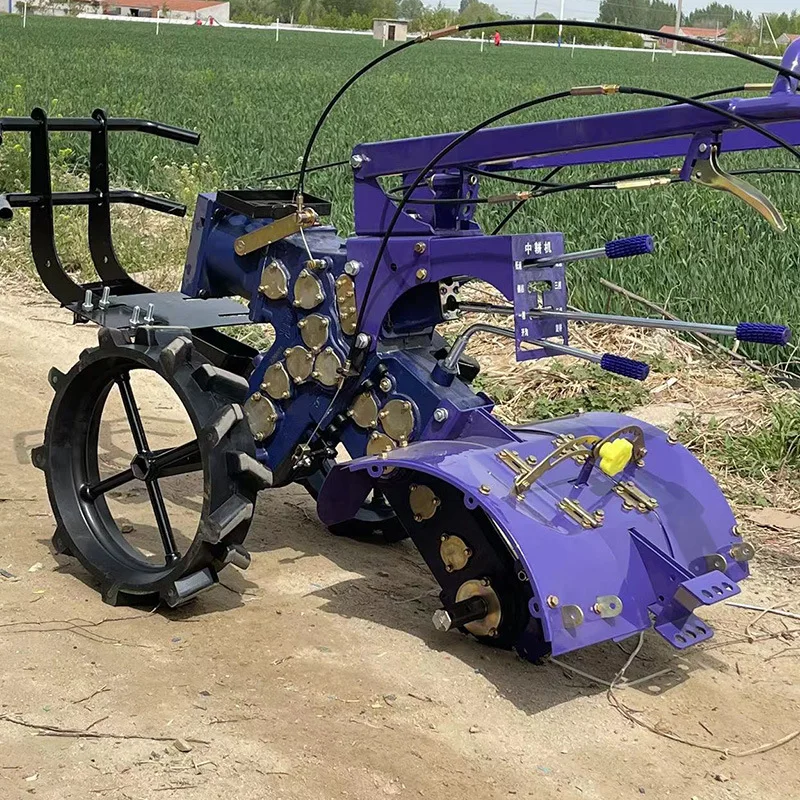 Multifunctional Mini Rotavator Tiller 10hp Tractor Power Tiller Supply ...