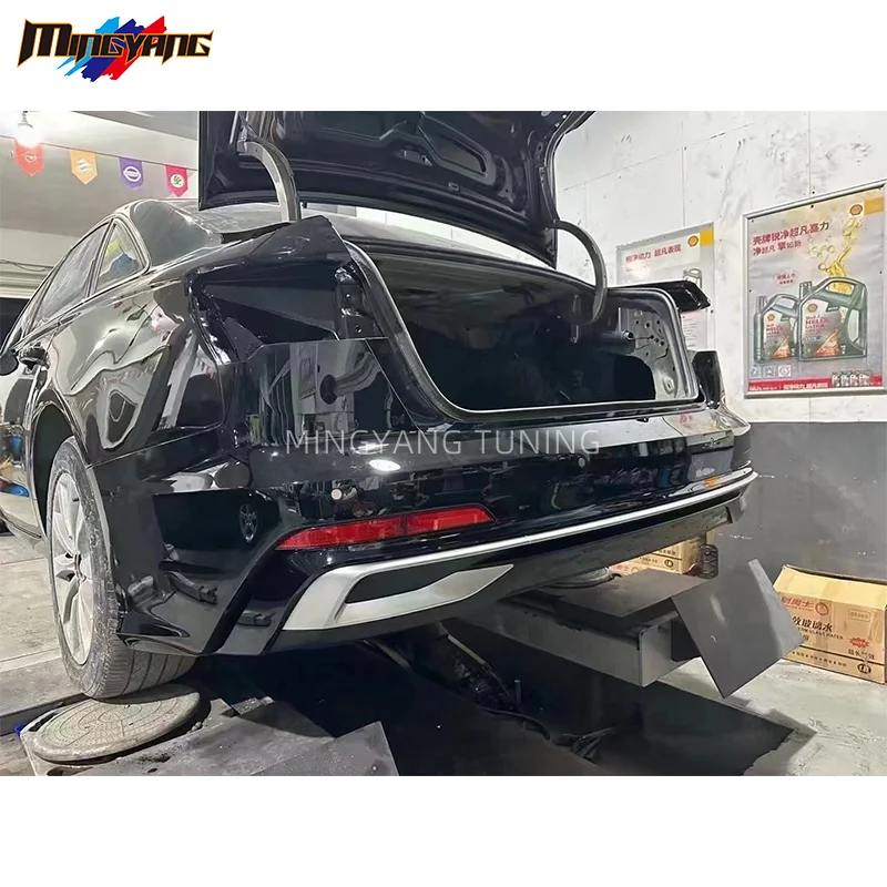 Pp Plastic A6 2023 Conversion Car Bumpers Headlight Bodykit For Audi A6 C7 2013-2018 2019 ...