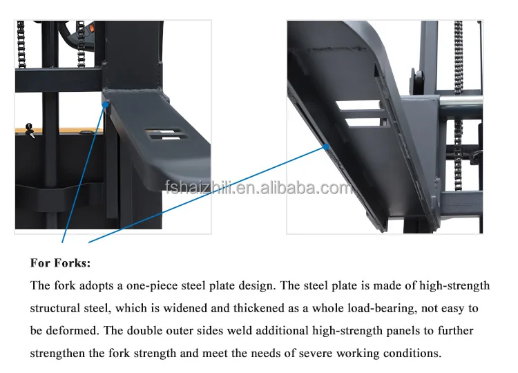2024 Walkie Stacker Folk Lift - Efficient Electric Pallet Stacker