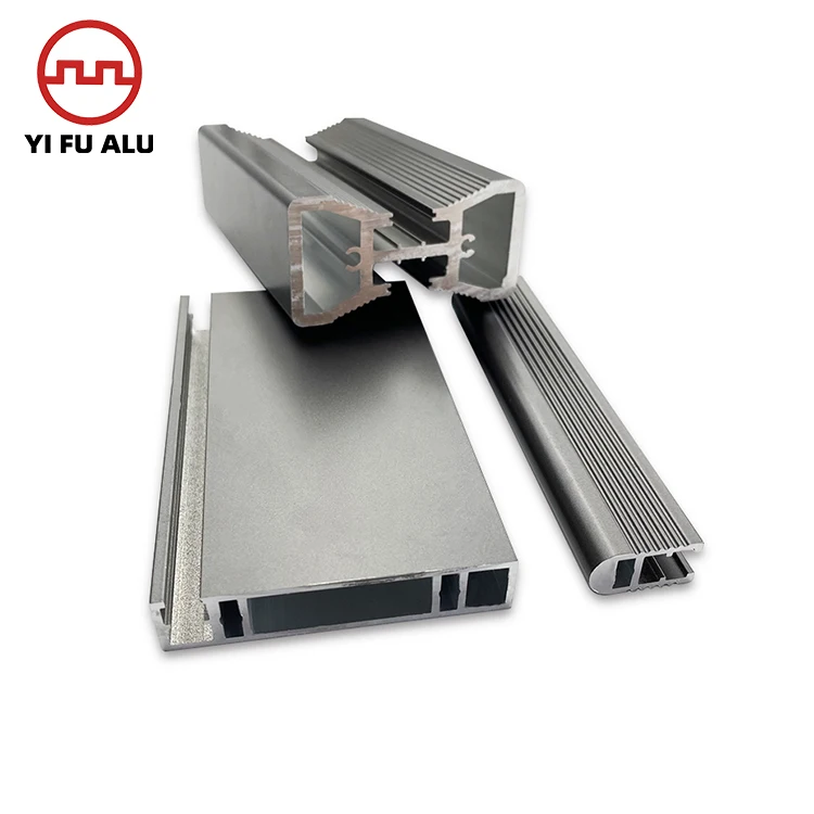 Modern Bedroom Furniture Profile Pole Storage Bookcase Floating Shelf ...