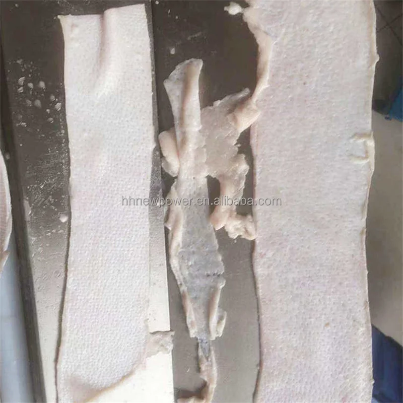 High Speed Beef Lamb Pork Rind Skin Oil Removal Machine Squid ...
