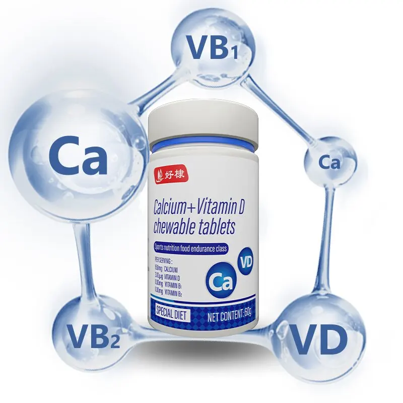 Oem Strong Bones Health Calcium Tablet Calcium Vitamin D Chewable ...
