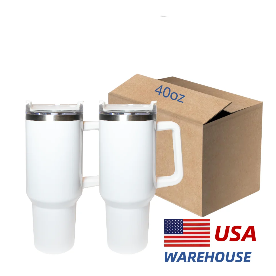 40oz Tumbler With Handle Double Wall Vacuum Insulated 40 Oz Tumblers ...